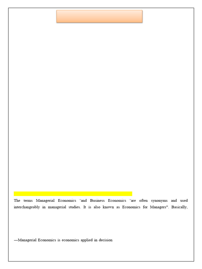 ME - Unit 1&2 | PDF | Economics | Macroeconomics