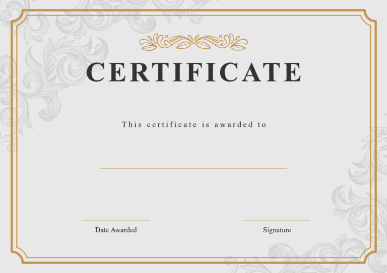 Employee Commendation Certificate | PDF