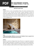 General Paper Notes S.5 2025 | PDF | Communication | Human Communication