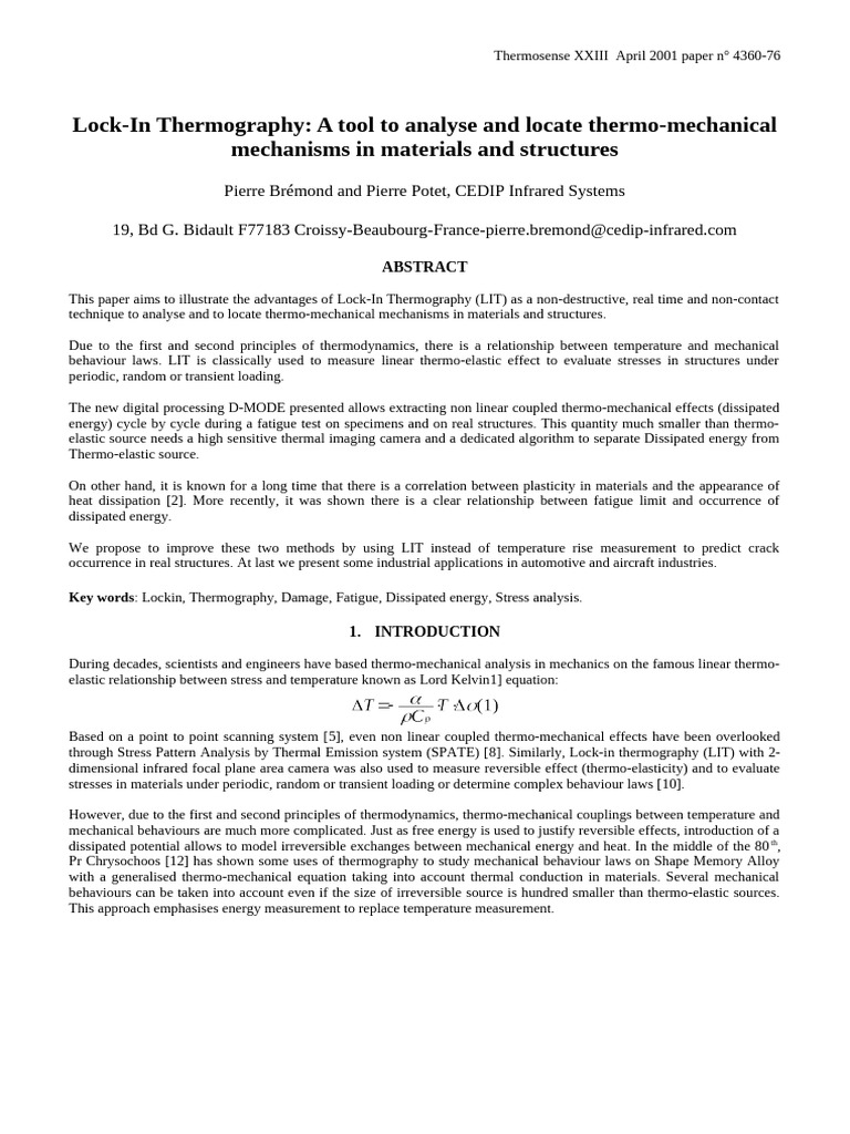 Characterization of Defects Using Squid Sensors | PDF | Fatigue ...