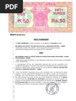 RENTAL AGREEMENT Bangalore | PDF | Lease | Landlord–Tenant Law