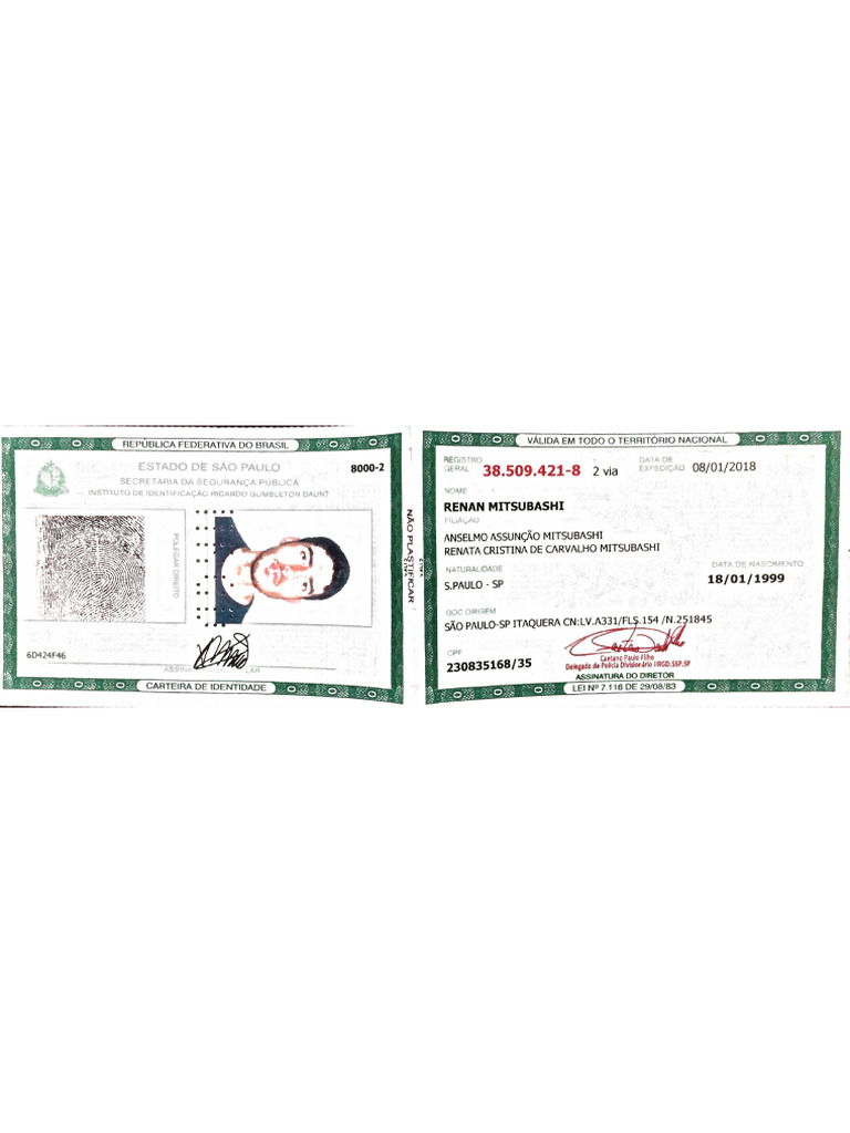 RG Digitalizado | PDF