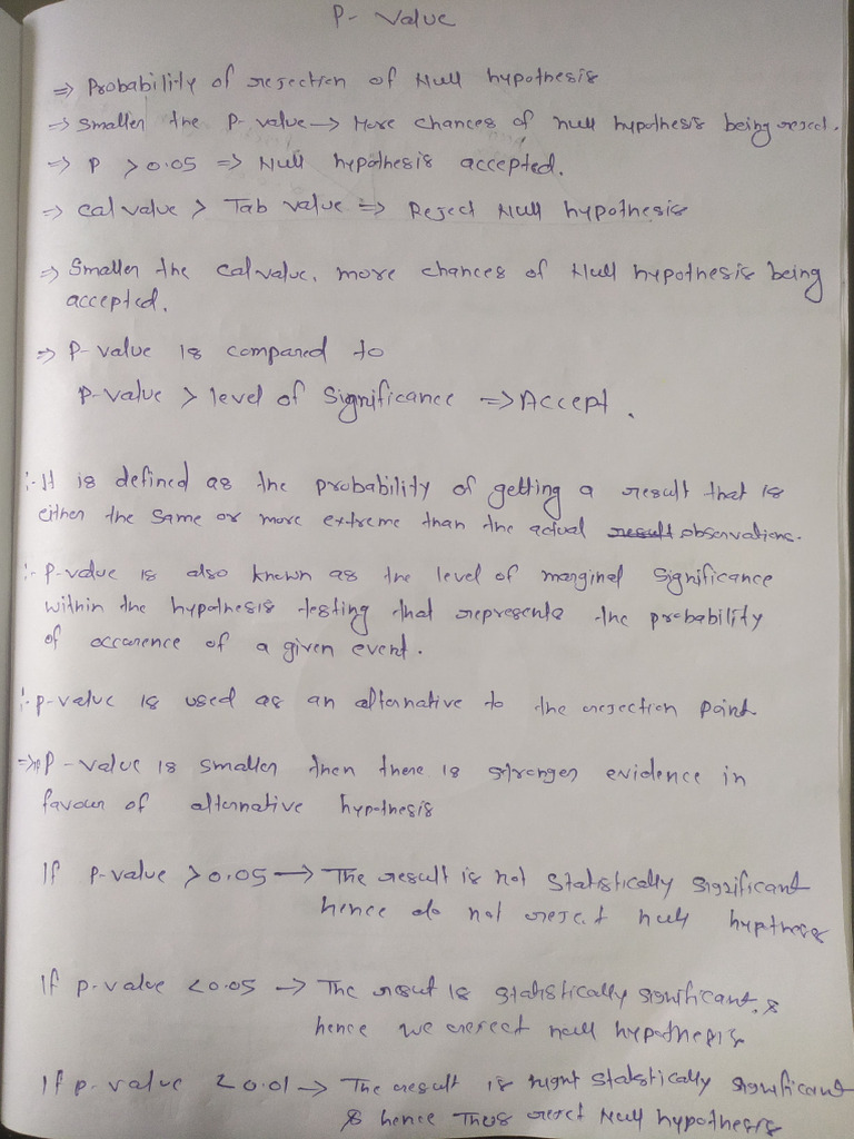 P Value Errors Chi Square Test Pdf Statistical Hypothesis Testing