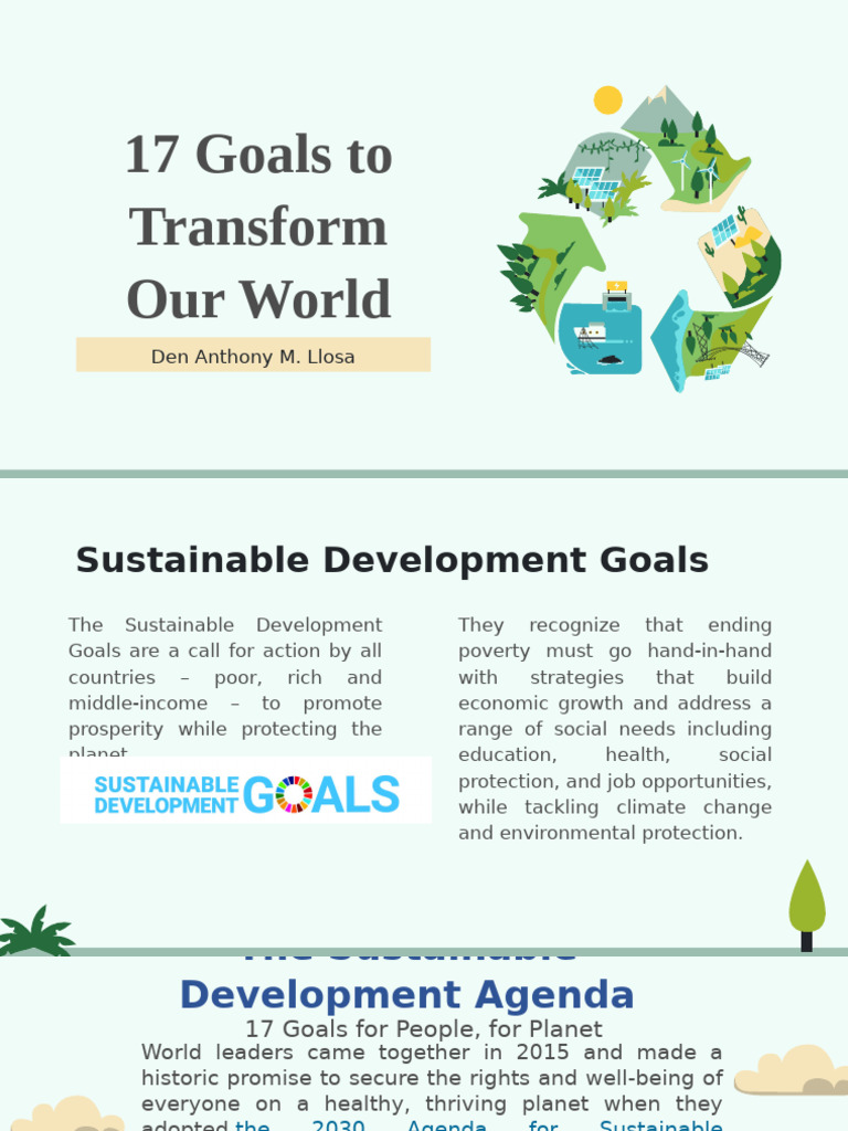 17 Sustainable Development Goals Explained | PDF | Sustainability ...