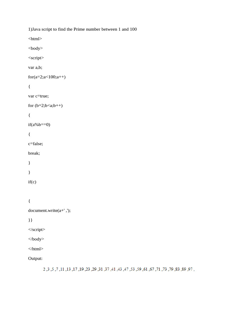 Wip Unit 2 Program | PDF