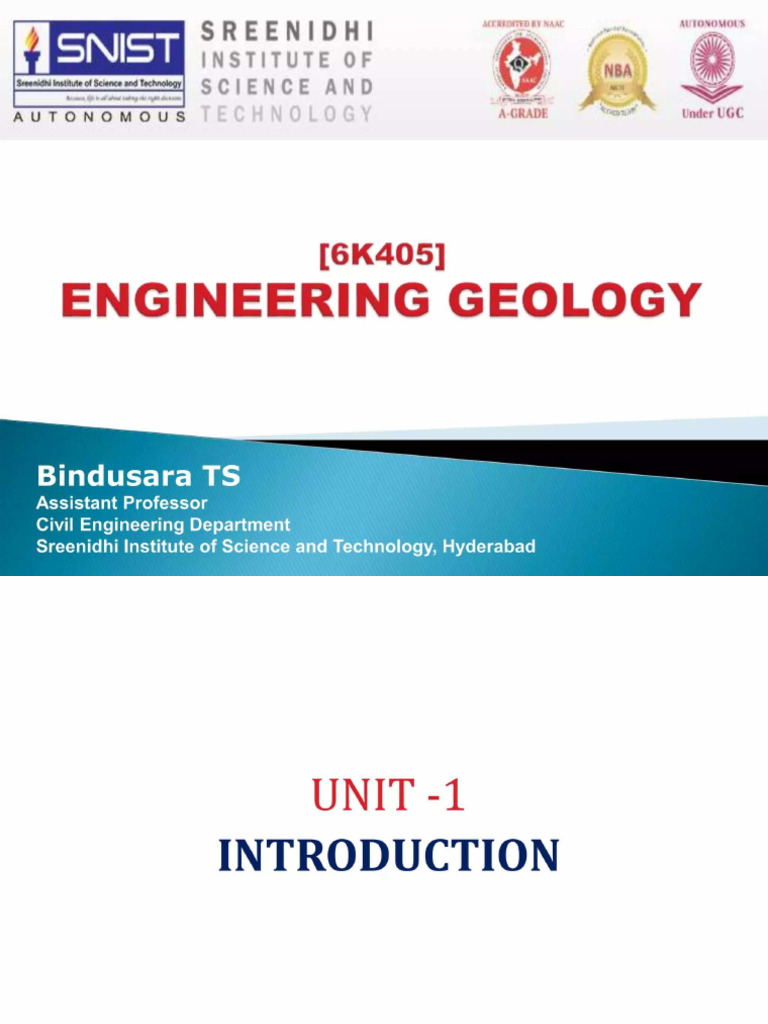 Engineering Geology | PDF