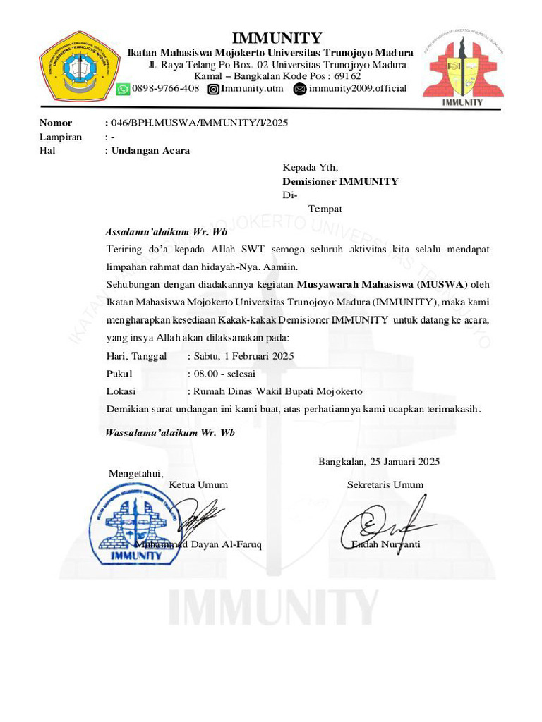 Demisioner IMMUNITY | PDF