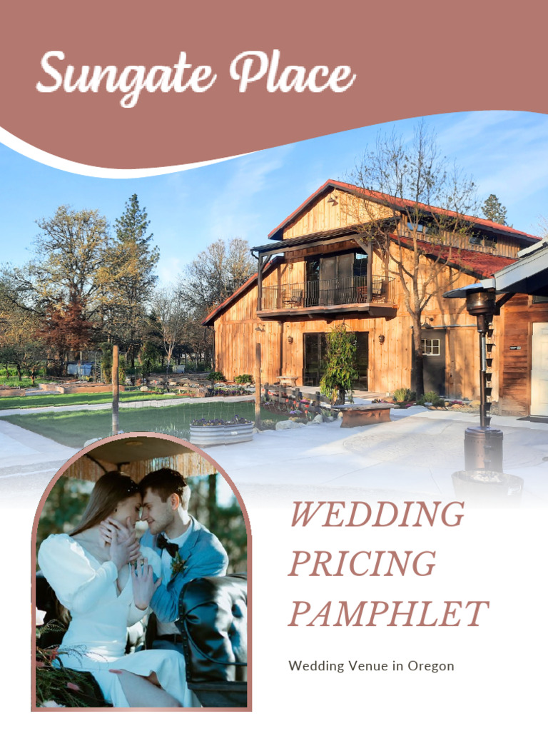 Oregon Wedding Venue Guide | PDF | Wedding | Fashion Related Occasions