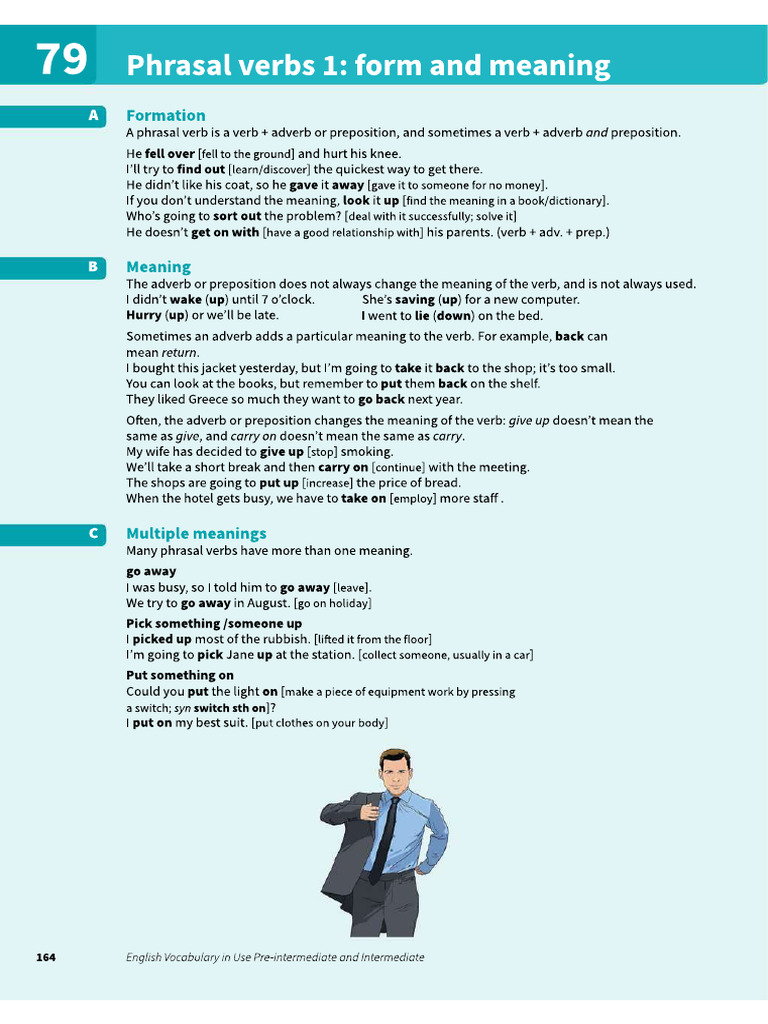 Unit 79. Phrasal Verbs 1 Form and Meaning | PDF