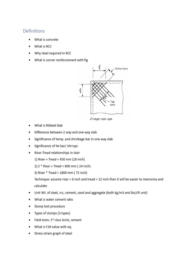 Concrete and RCC Construction Guide | PDF | Brick | Stairs