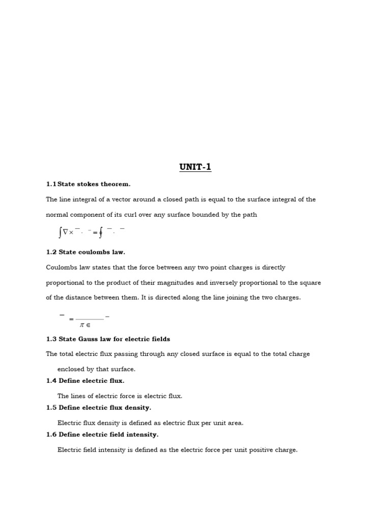 EMTL Two Marks Question & Answers | PDF | Distortion | Transmission Line