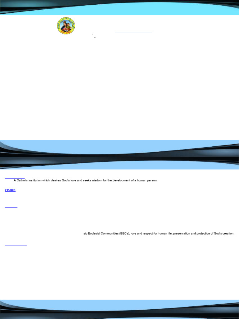 English 10 Curriculum Activity Calendar | PDF | Love | Catholic Church
