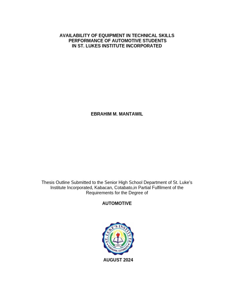 SHS PR2 Research-Outline-Template Quantitative FINAL 013618 | PDF ...