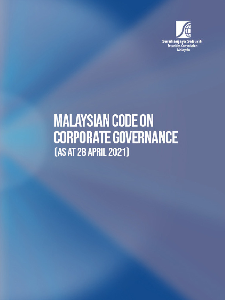 CRG650 MCCG 2021 | PDF | Corporate Governance | Governance