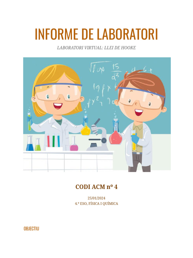 Informe de Laboratori - Acm4 | PDF
