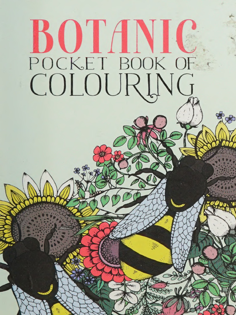Botanic - Pocket Book of Colouring | PDF