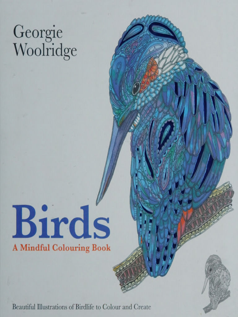 Birds_ a Mindful Colouring Book | PDF | Ornithology | Holarctic Birds