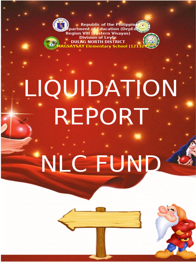 Leyte DepEd Magsaysay School Liquidation Report | PDF