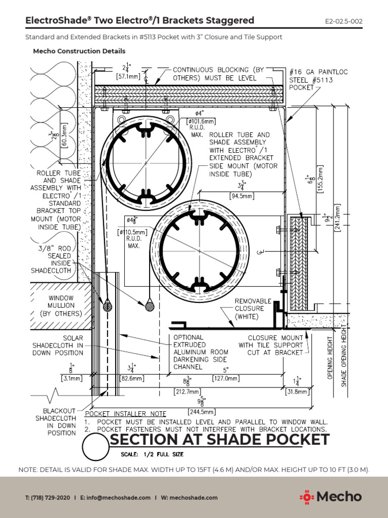 E2-02.5-002 SECTION 15ft W x 10ft H in 5113 Pocket (1) | PDF