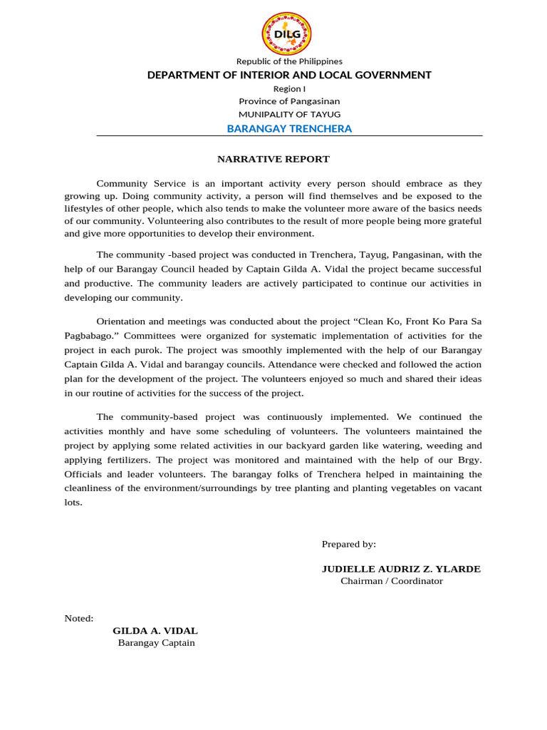 Narrative-Community | PDF | Agriculture