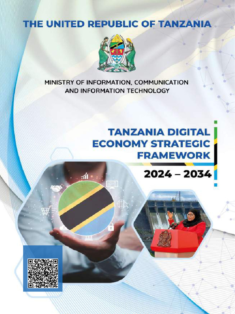 Tanzania Digital Economy Strategic Framework - 2024-2034 | PDF | Tanzania | Internet Of Things