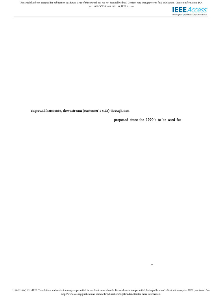 Harmonic Source Detection Review | PDF | Electrical Grid | Methodology