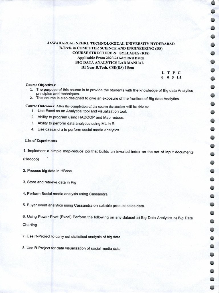 BDA lab manual-2 | PDF