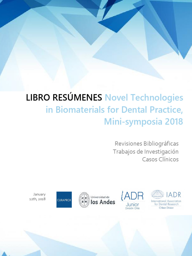 libro resumenes iadr simposio 2018 | PDF | Sarcoma | Odontología