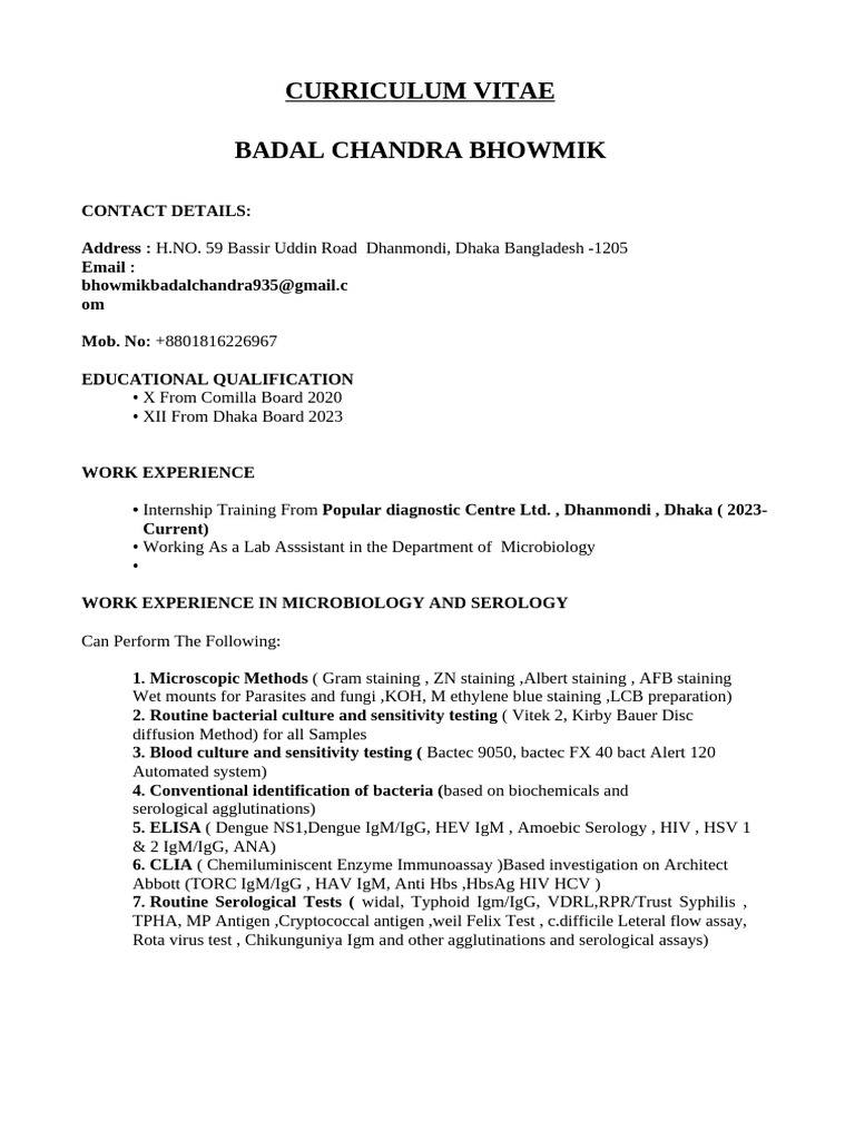 Resume 2440 | PDF | Serology | Elisa
