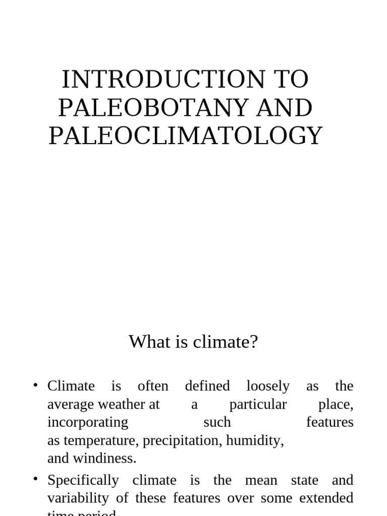 Introduction To Paleoclimatology 2024-2 | PDF | Geologic Time Scale ...