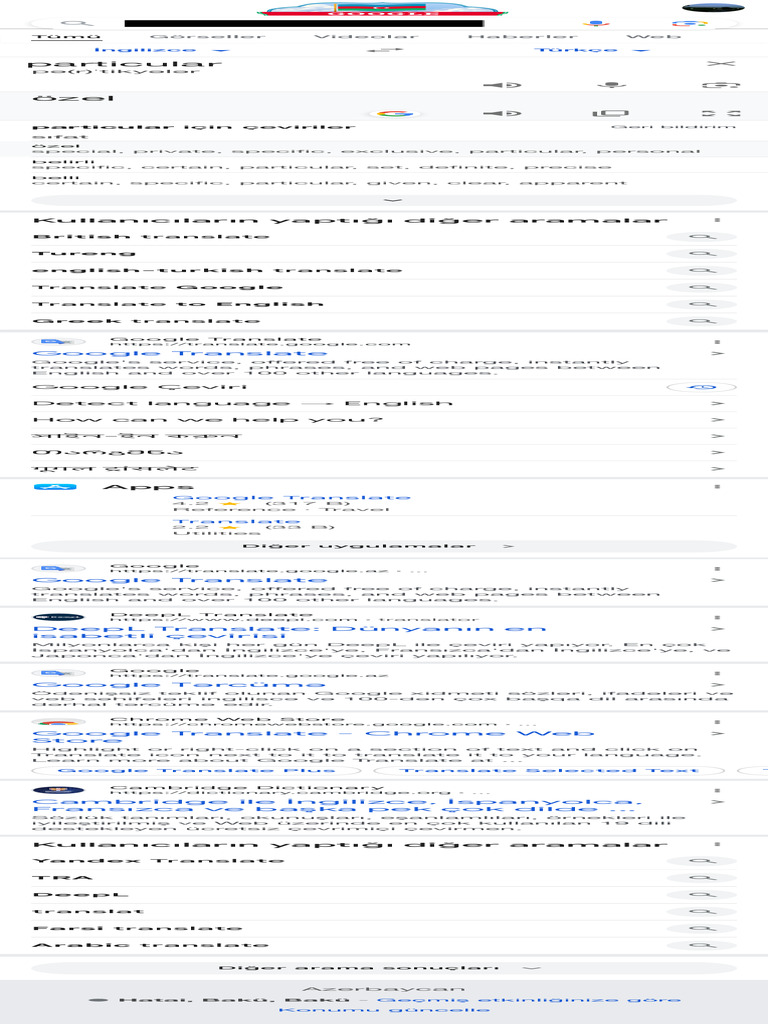 Translate - Google'Da Ara 3 | PDF
