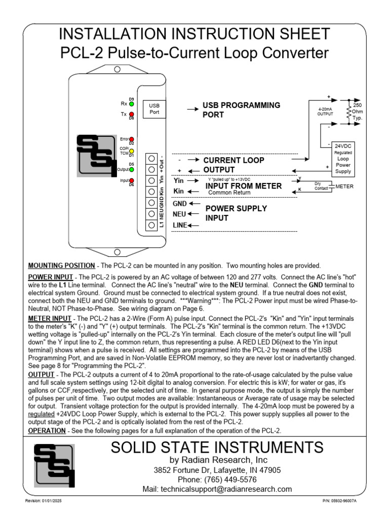 PCL 2 Installsheet Electric | PDF | Power Supply | Resistor
