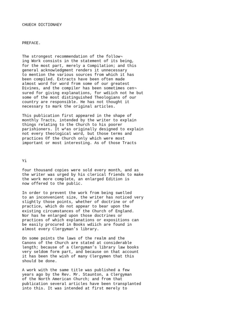 Church Dictionary | PDF | Sacraments | Altar