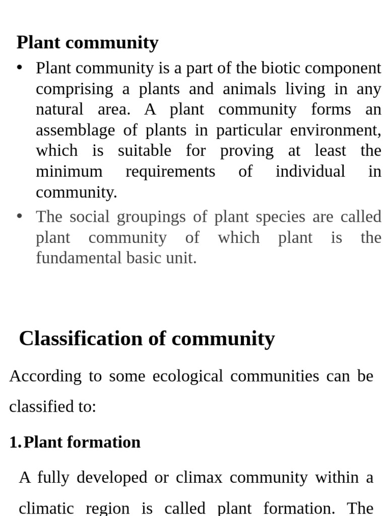 Understanding Plant Communities and Succession | PDF | Plants | Forests