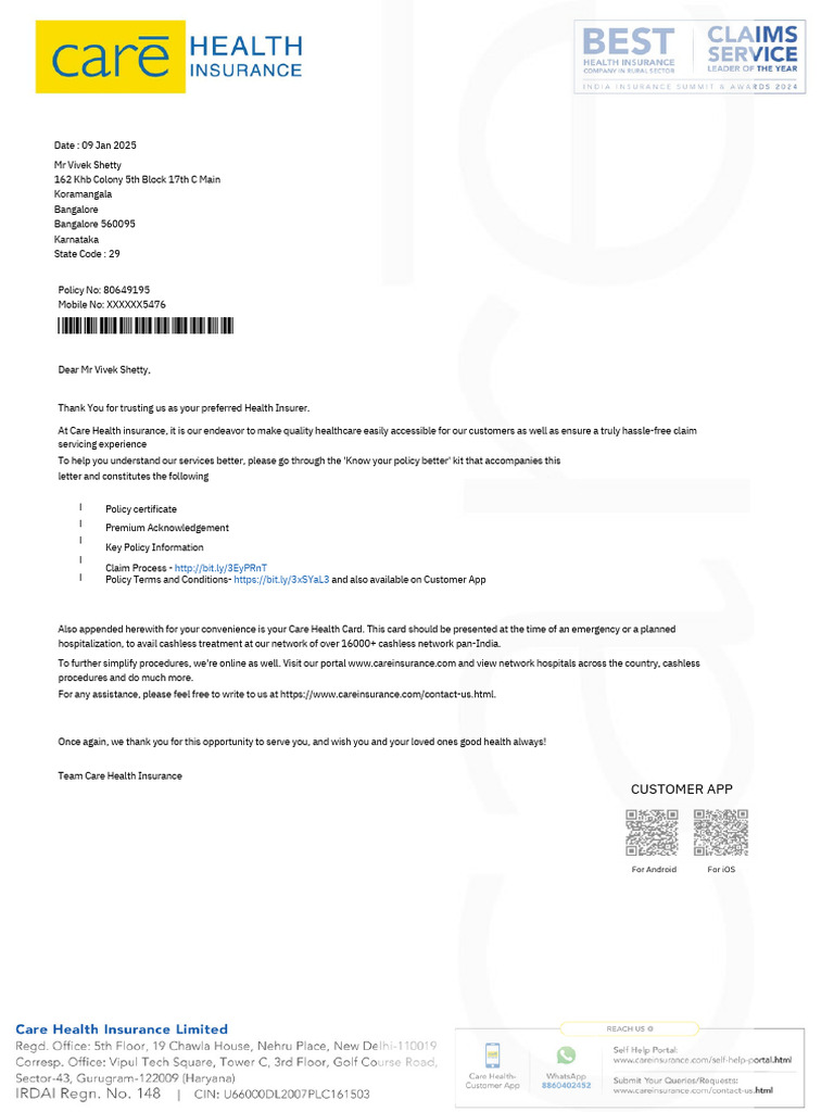 Policy - Certificate - 80649195 (1) .pdf-2 | PDF | Insurance | Taxes