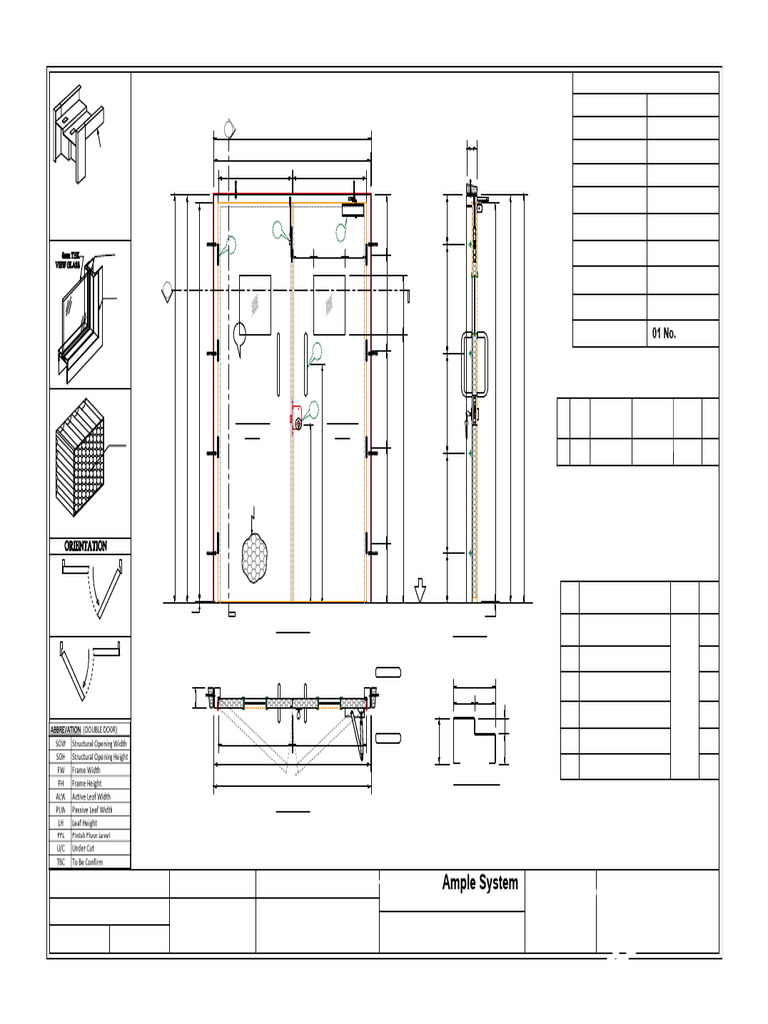 SS Door For Fortis | PDF | Door | Architectural Elements