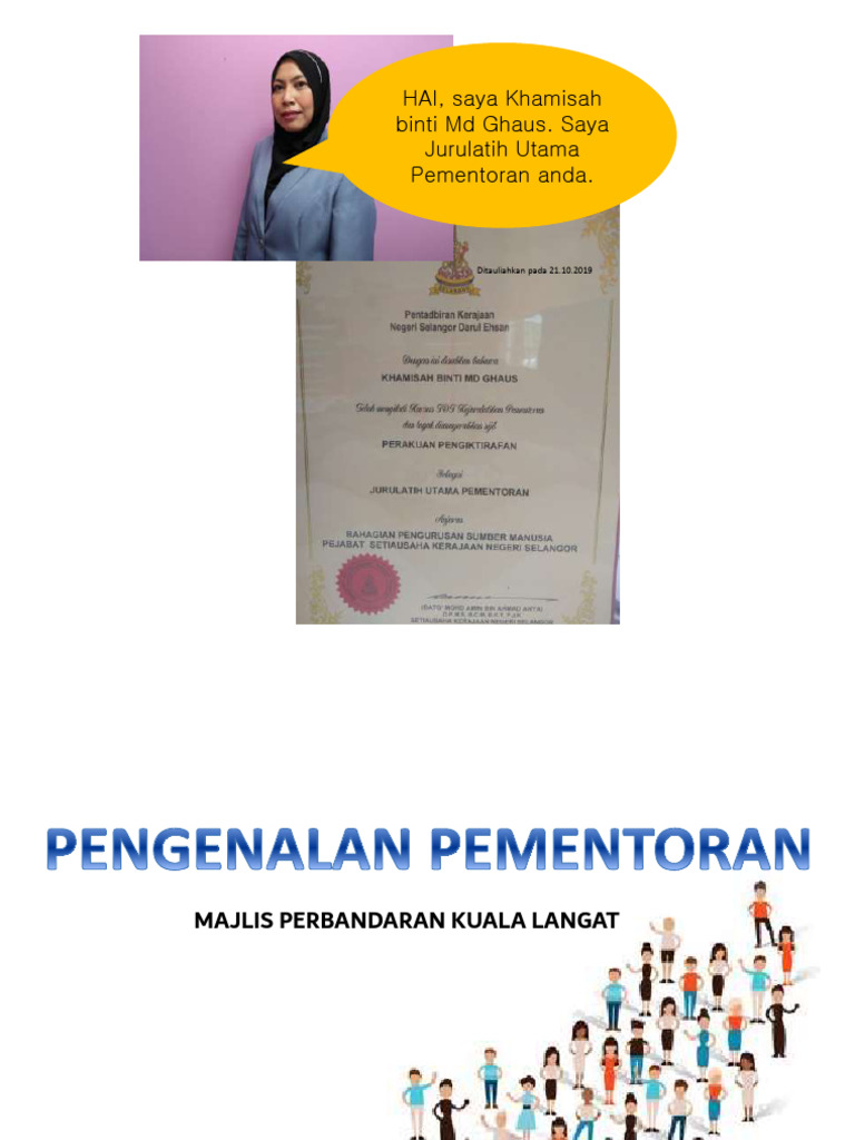 Pengenalan Pementoran MPKL | PDF