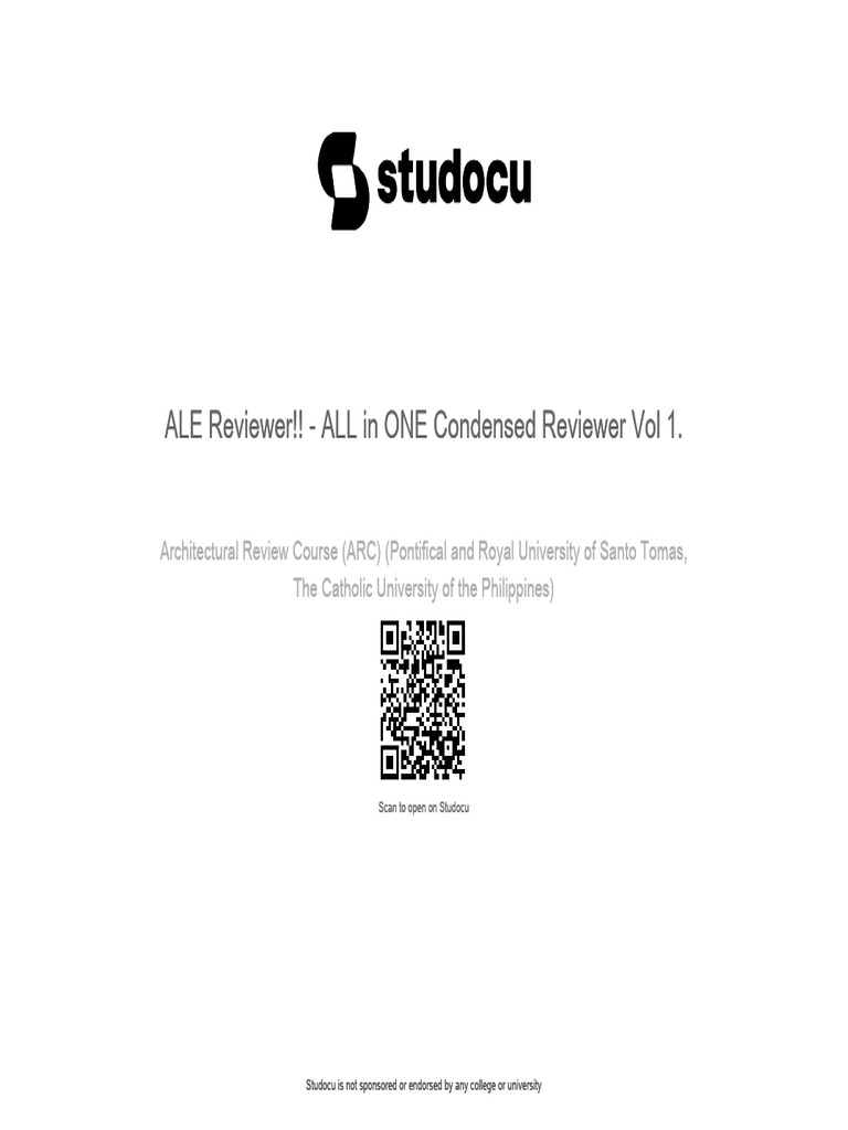 Ale Reviewer All in One Condensed Reviewer Vol 1 | PDF | Design