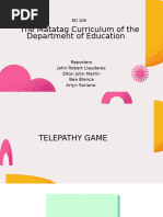 COLUMN WRITING TOPIC Maatatag Curriculum | PDF | Curriculum | Learning