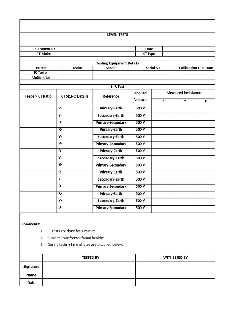Current Transformer - Pdu | PDF