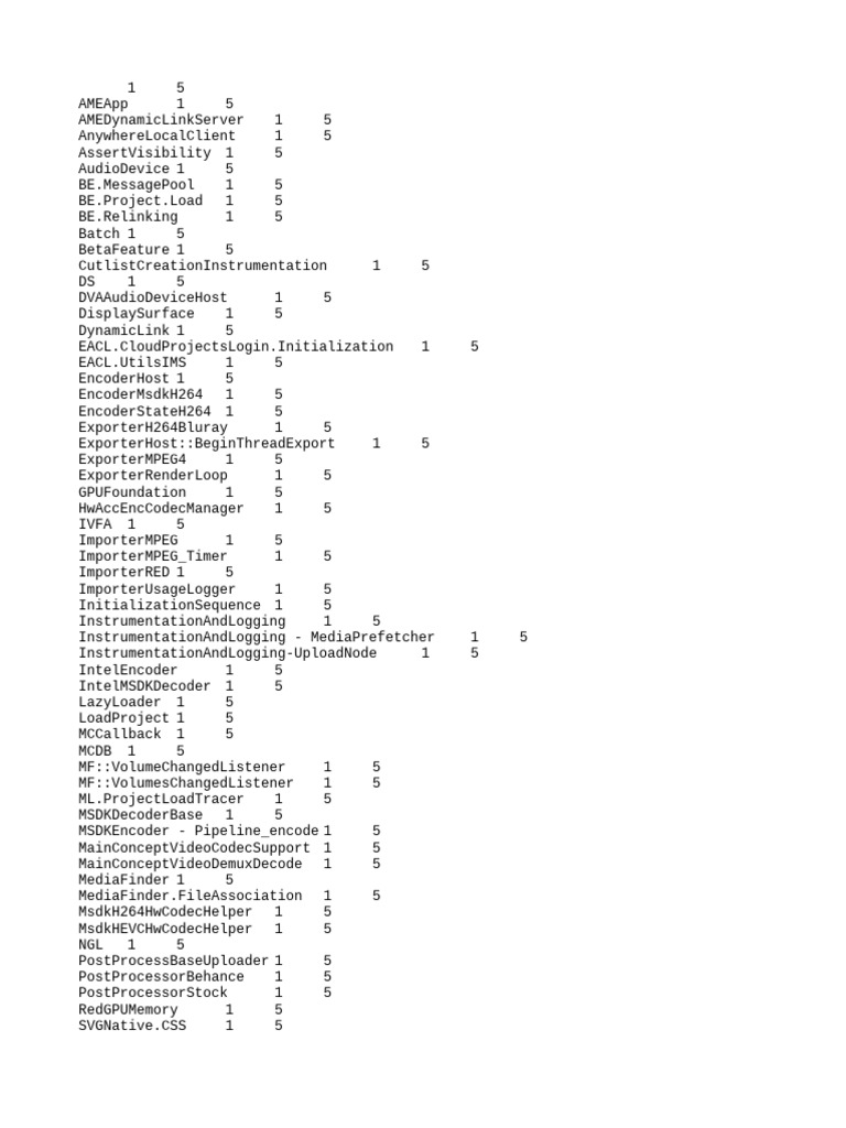Trace Database | PDF
