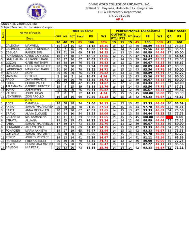 GRADE4 2nd | PDF