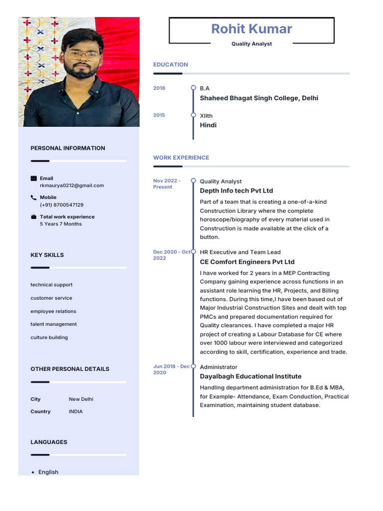 NAUKRI_ROHIT_KUMAR | PDF | Business