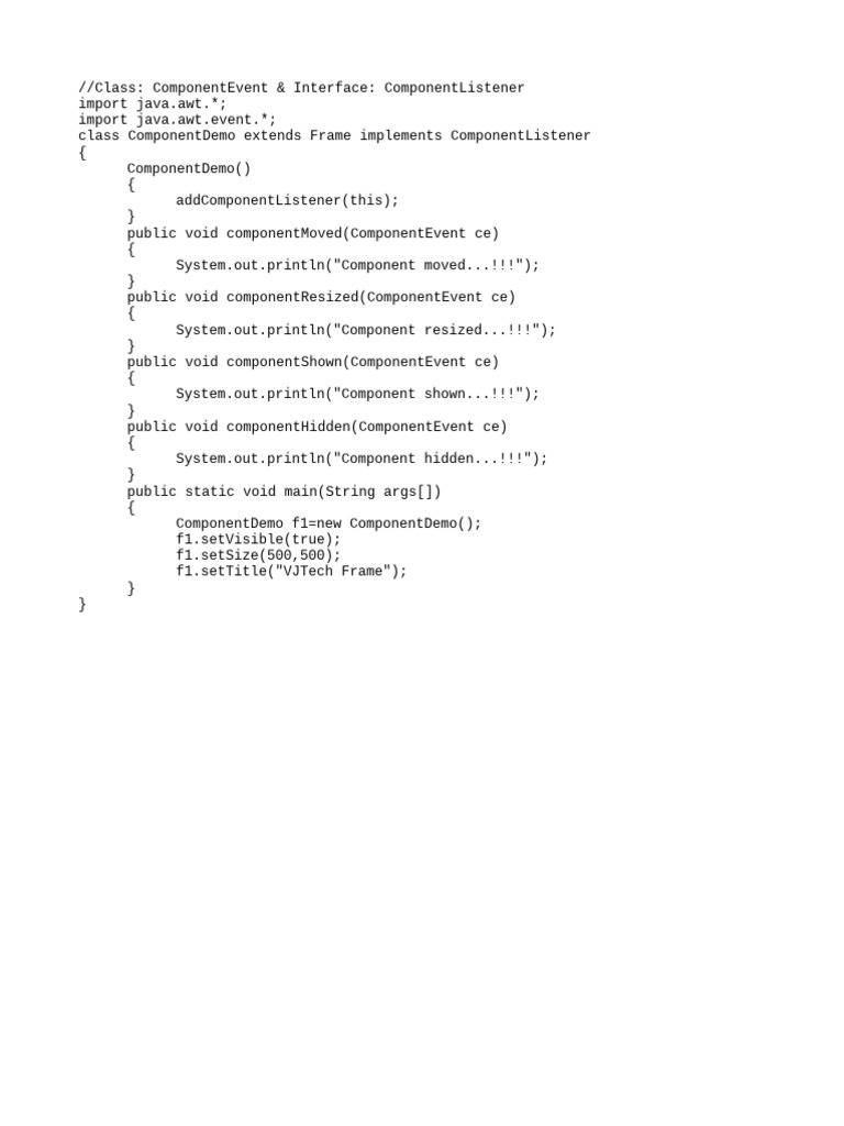 Component Demo | PDF