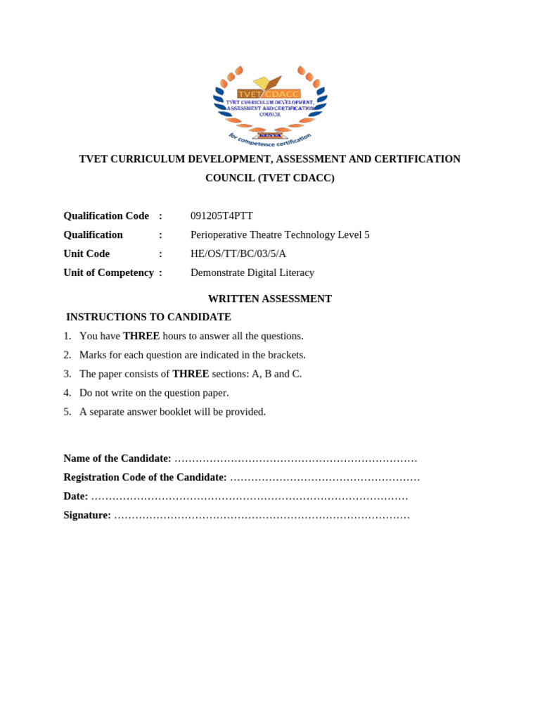 Digital Literacy Assessment Level 5 | PDF | World Wide Web | Internet & Web