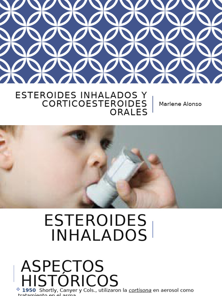 Esteroides inhalados y corticoesteroides orales | PDF | Corticosteroides | Asma