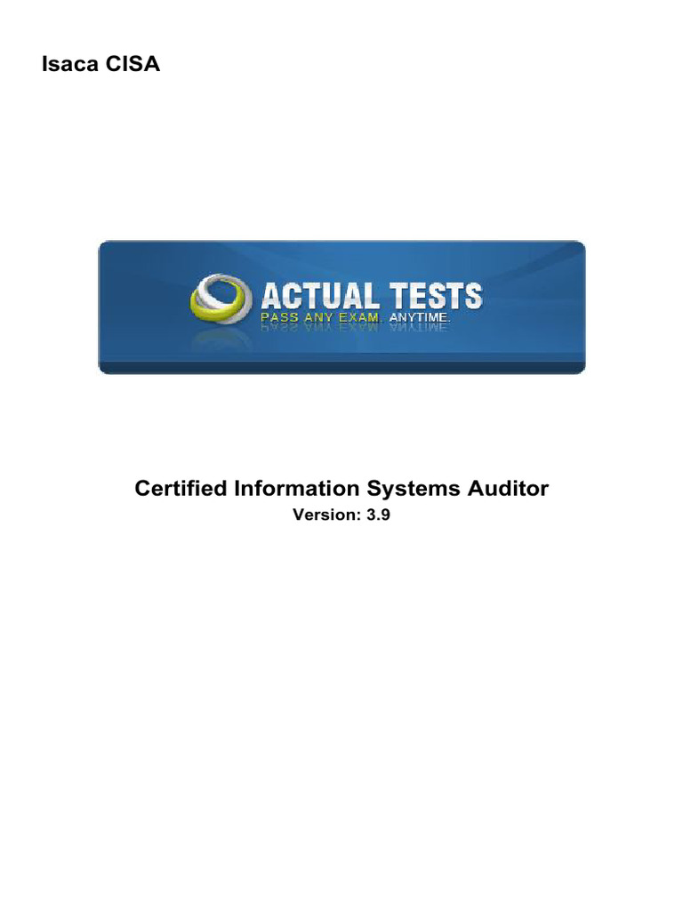 CISA | PDF