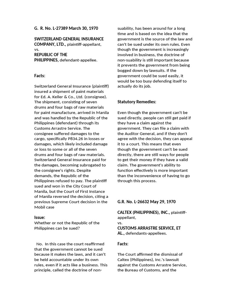 Philosophy Law Case Digest | PDF | Lawsuit | Standing (Law)