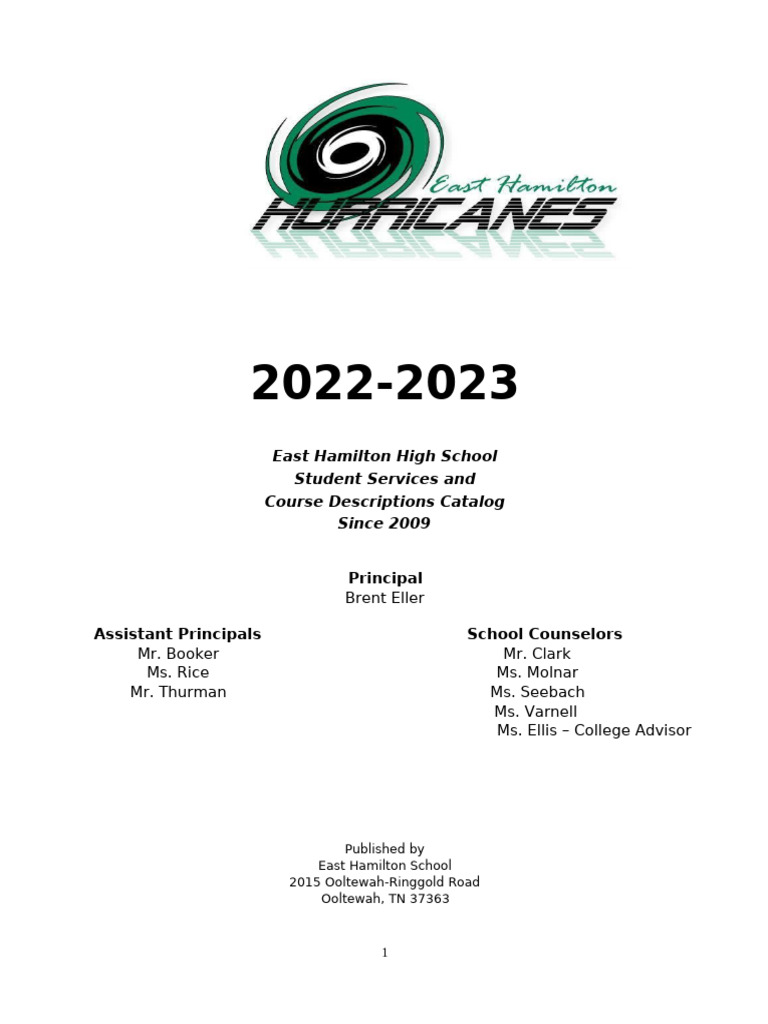 2022-2023 Student Services Course Description Book | PDF | Advanced ...