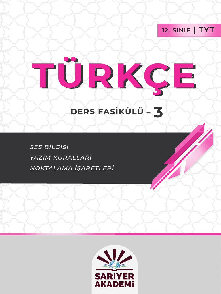 Turkce-3 Fasikul | PDF
